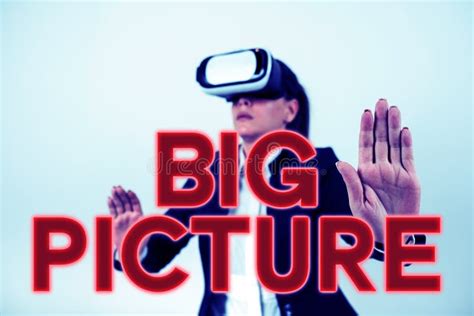 Conceptual Caption Big Picture Business Idea Most Important Facts