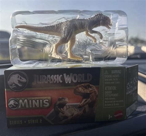2025 Jurassic World Rebirth Minis Metallic Indominus Rex Figure Loose
