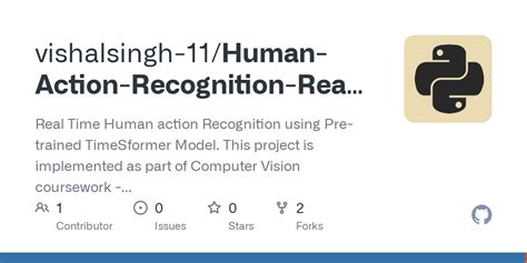 Github Vishalsingh Human Action Recognition Real Time Real Time Human Action Recognition