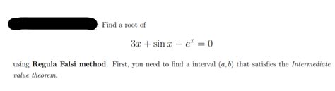 Solved Use Python Implementation Of The Following Methods