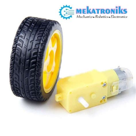 Tt Gear Motor With Wheel Mekatroniks Com