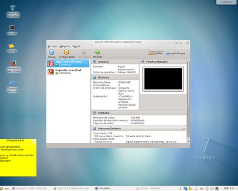 Servidor Con Centos Y Virtualbox