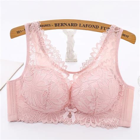 💰kaufe Spitze Sexy Push Up Bh Frauen Nahtlose Unterwäsche Wireless Soft