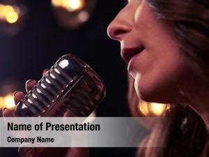 Microphone PowerPoint Templates Microphone PowerPoint Backgrounds Templates For PowerPoint