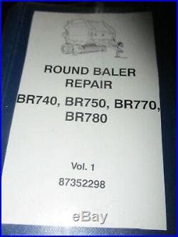 New Holland Br740 Br750 Br770 Br780 Round Baler Repair Manual 2005