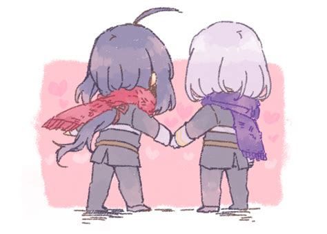 Namazuo Toushirou And Honebami Toushirou Touken Ranbu Drawn By Haruna Danbooru
