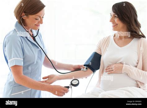 Blood Pressure Measurement Stock Photo Alamy