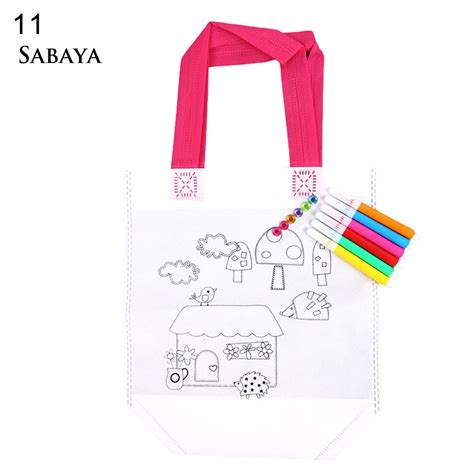 Jy Diy กระเป๋าถือลายกราฟฟิตี้เป็นมิตรกับสิ่งแวดล้อม Llbali Th Thaipick