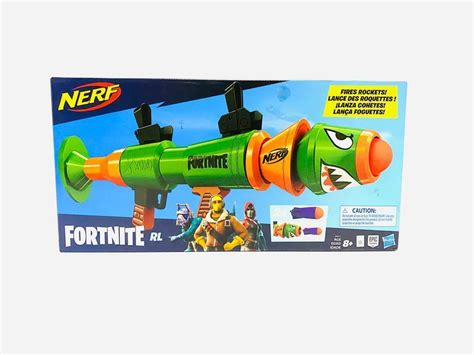 Nerf Fortnite Rl Blaster With 2 Official Nerf Fortnite Rockets