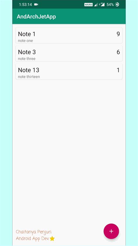 Github Chaitupenjunoteapp Mvvm A Simple And Minimalistic Notes
