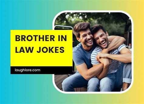 Brother In Law Jokes
