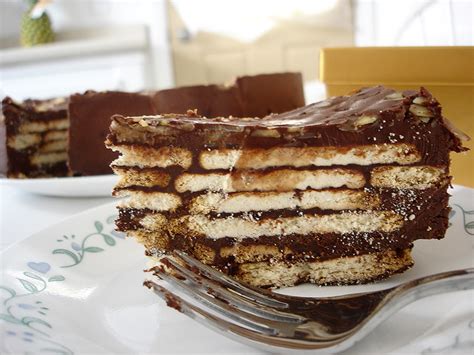 Tort De Biscuiti Cu Crema De Cacao Retete Culinare