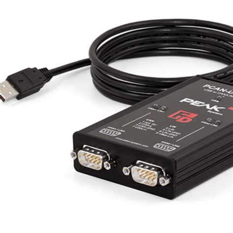 PCAN USB FD单通道CAN CAN FD转USB接口 虹科汽车电子 电子发烧友网