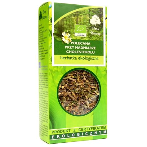 Herbatka Polecana przy nadmiarze cholesterolu EKO 50g Pijalnia Ziół