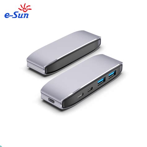 Buy Wholesale China E Sun Type C Hub Port In Usb C Pd Male Usb A Charging Hub For