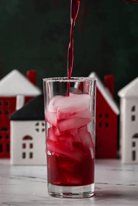 Gin And Cranberry Christmas Cocktail — Marleys Menu