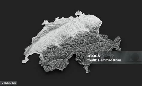스위스지도 깃발 음영 기복 색상 높이지도 검은 배경 3d 일러스트 레이 션에 0명에 대한 스톡 사진 및 기타 이미지 0명 3차원 형태 강 Istock