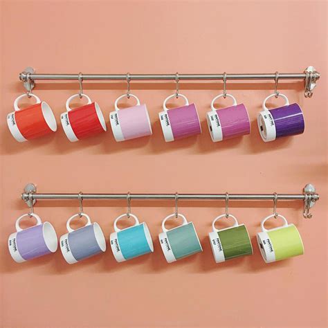 Pantone 陶瓷咖啡杯 驕傲 7入組