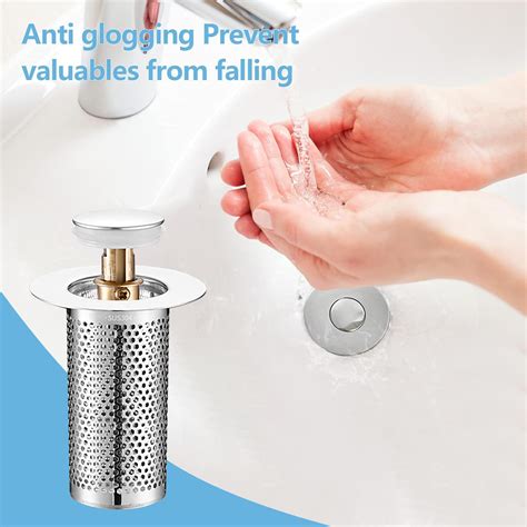 Cheepum Lt700pcs Waterloo Water Filter Bathroom Drain Plug Brass