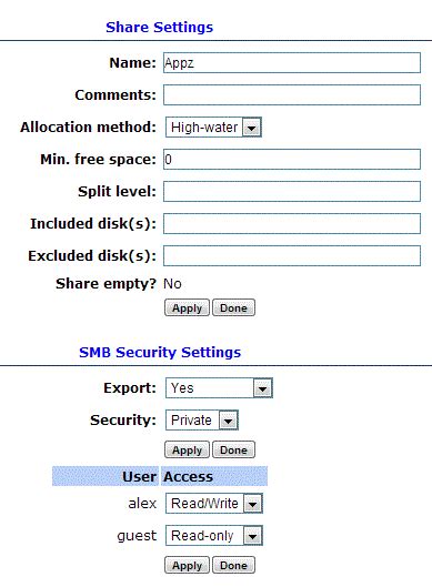User Share Problem General Support V And Older Unraid
