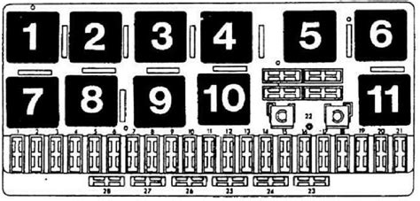 Схема предохранителей и реле Audi 80 B2 (1979-1986) » Схемы ...