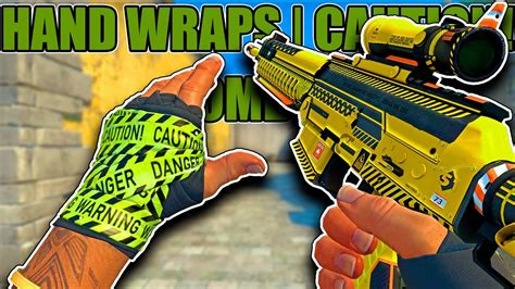 COMBOS FOR HAND WRAPS CAUTION CS GO Showcase YouTube
