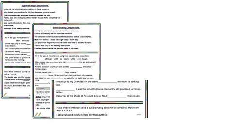Subordinating And Coordinating Conjunctions Bundle Lower KS Free And Premium Teaching
