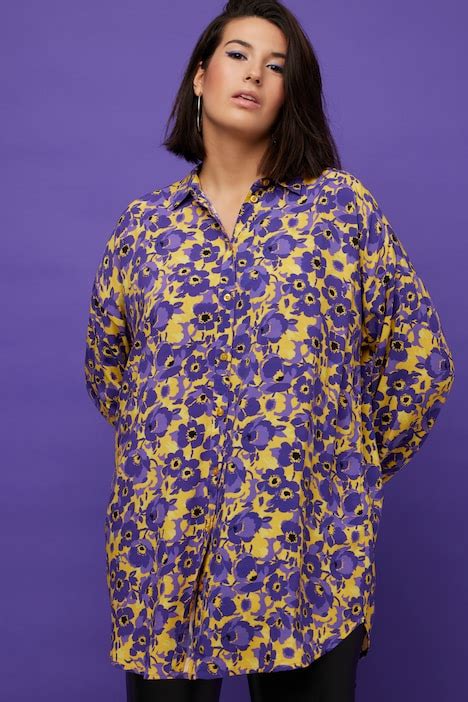 Oversized Floral Blouse All Blouses Blouses