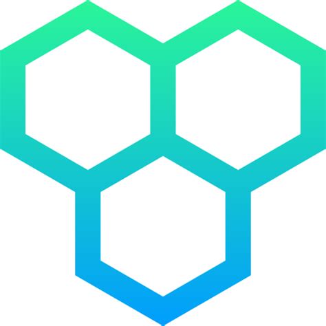 Molecule Super Basic Straight Gradient Icon