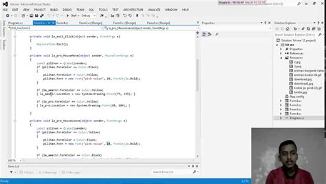 Tutorial Membuat Game Hiburan Sederhana Dengan C YouTube