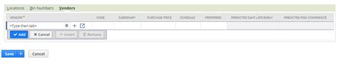 How To Add A Column In Vendor Sublist Of Purchase Order — Netsuite Community
