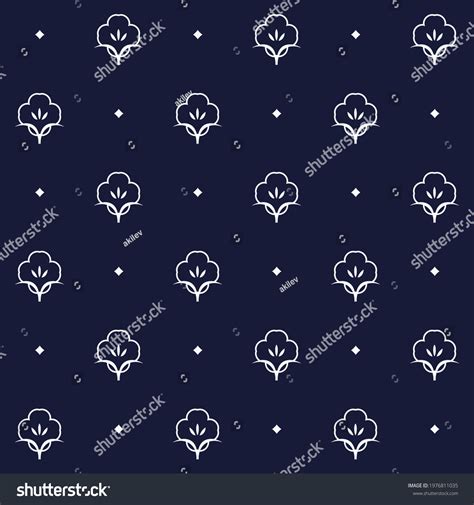 Modern Masculin Fabric Design Pattern Manly Stock Vector Royalty Free