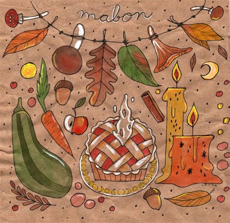 Mabon Samhain Bullet Journal Lettering Ideas Art Journal Baby Witch