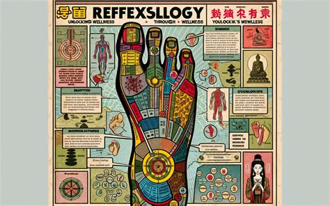Unlocking Wellness Comprehensive Reflexology Foot Map Chart In