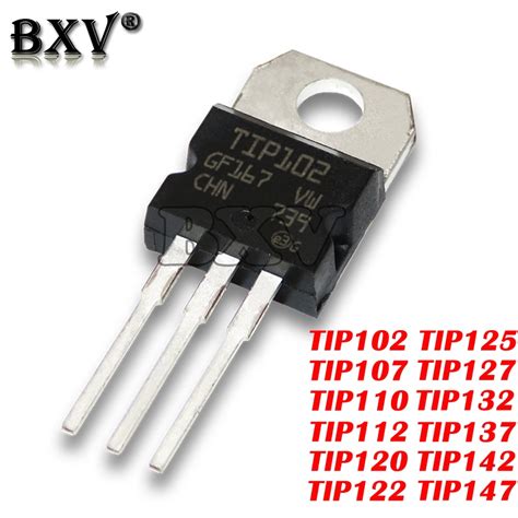 หลอดคริสตัล Tip102 Tip107 Tip110 Tip112 Tip120 Tip122 Tip125 Tip127