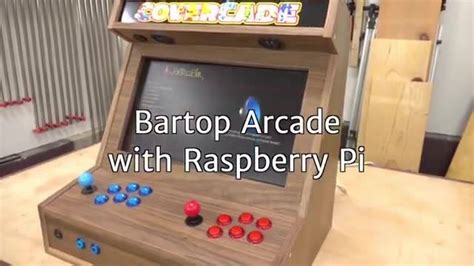 Bartop Arcade W Raspberry Pi Video Recording Check Out The New
