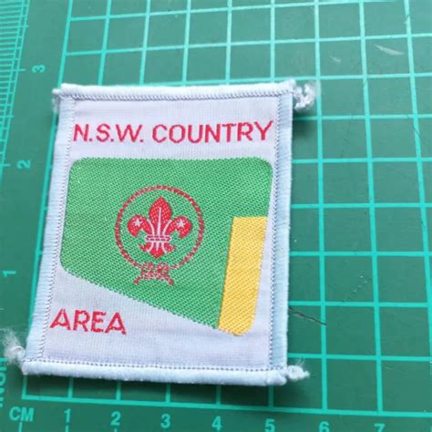 Nsw Country Area Scout Badge 5 75 Picclick Au