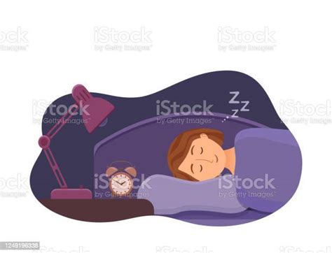 잠자는 여자는 만화 캐릭터 행복한 여자를 직면 달콤한 꿈을 가지고있다 여자에 대한 스톡 벡터 아트 및 기타 이미지 여자