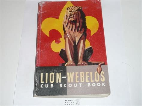 1960 Lion Cub Scout Handbook 10 60 Printing Used