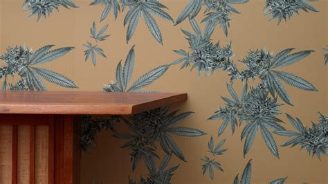Florescence Wallpaper By Superflower Includes Indica Pattern