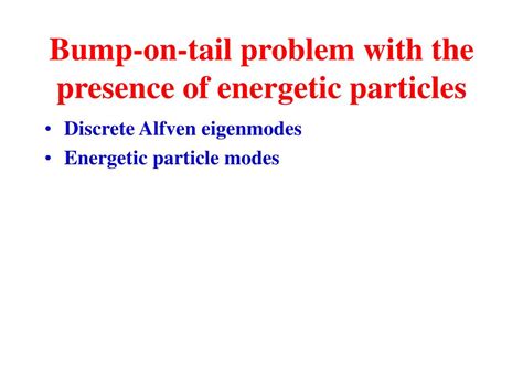 Ppt Introduction Of Wave Particle Resonance In Tokamaks Powerpoint Presentation Id234158