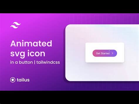 How To Build An Animated Svg Icon In A Button With Tailwindcss V3 YouTube