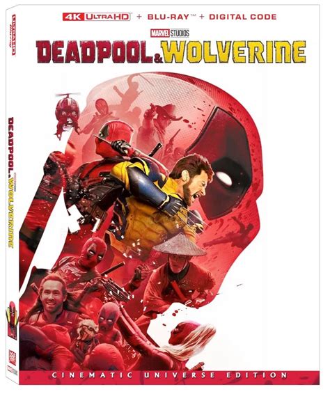 Slipcover Deadpool And Wolverine 4k Blu Ray Slipcover Usa Hi