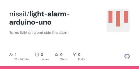 Github Nissit Light Alarm Arduino Uno Turns Light On Along Side The