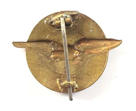 Raf Air Ministry Fire Brigade Lapel Badge
