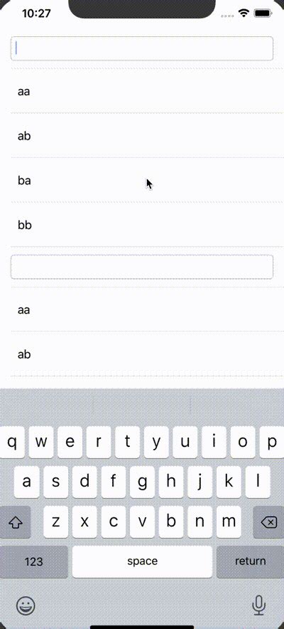 Ios Uitableview Reloaddata Causing Reload To Uisearchbar Inside