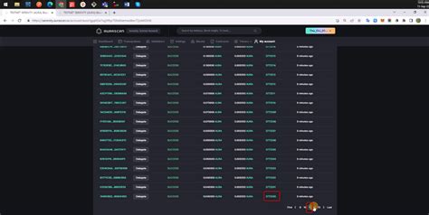 Aurascan AccoountDetails Transactions Sắp xếp sai thứ tự dòng