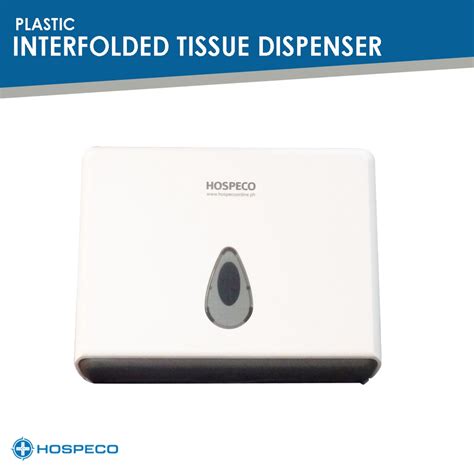 Plastic Interfolded Tissue Dispenser Small Tissue Paper Dispenser
