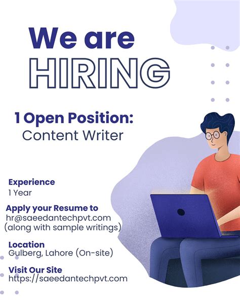Saeedan Technology Pvt Ltd On Linkedin Hiring Contentwriter