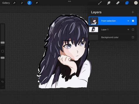 如何快速准确地去除 Procreate 中的背景